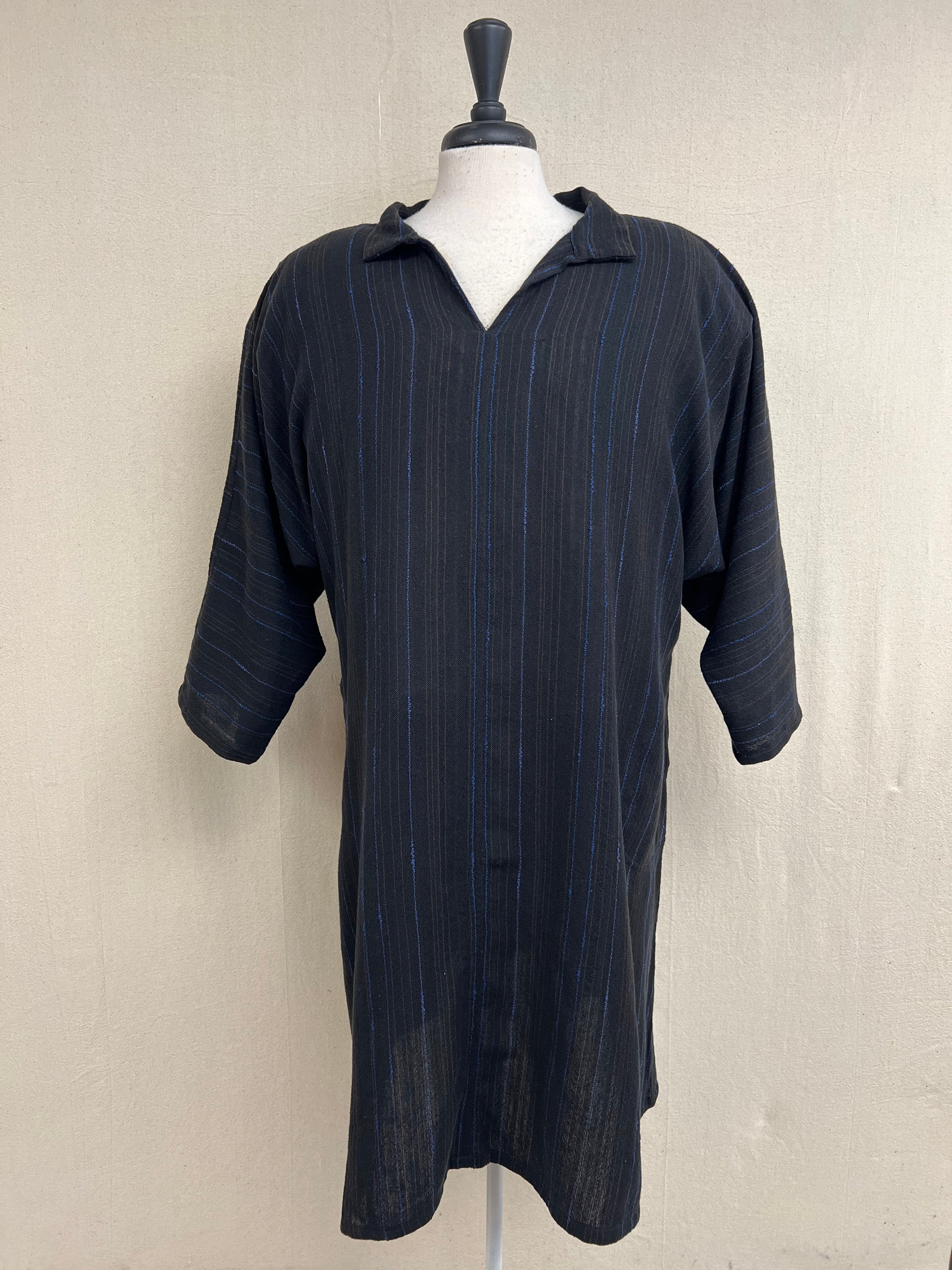 Raven Collared Tunic | Greentree Weaving Online Shop