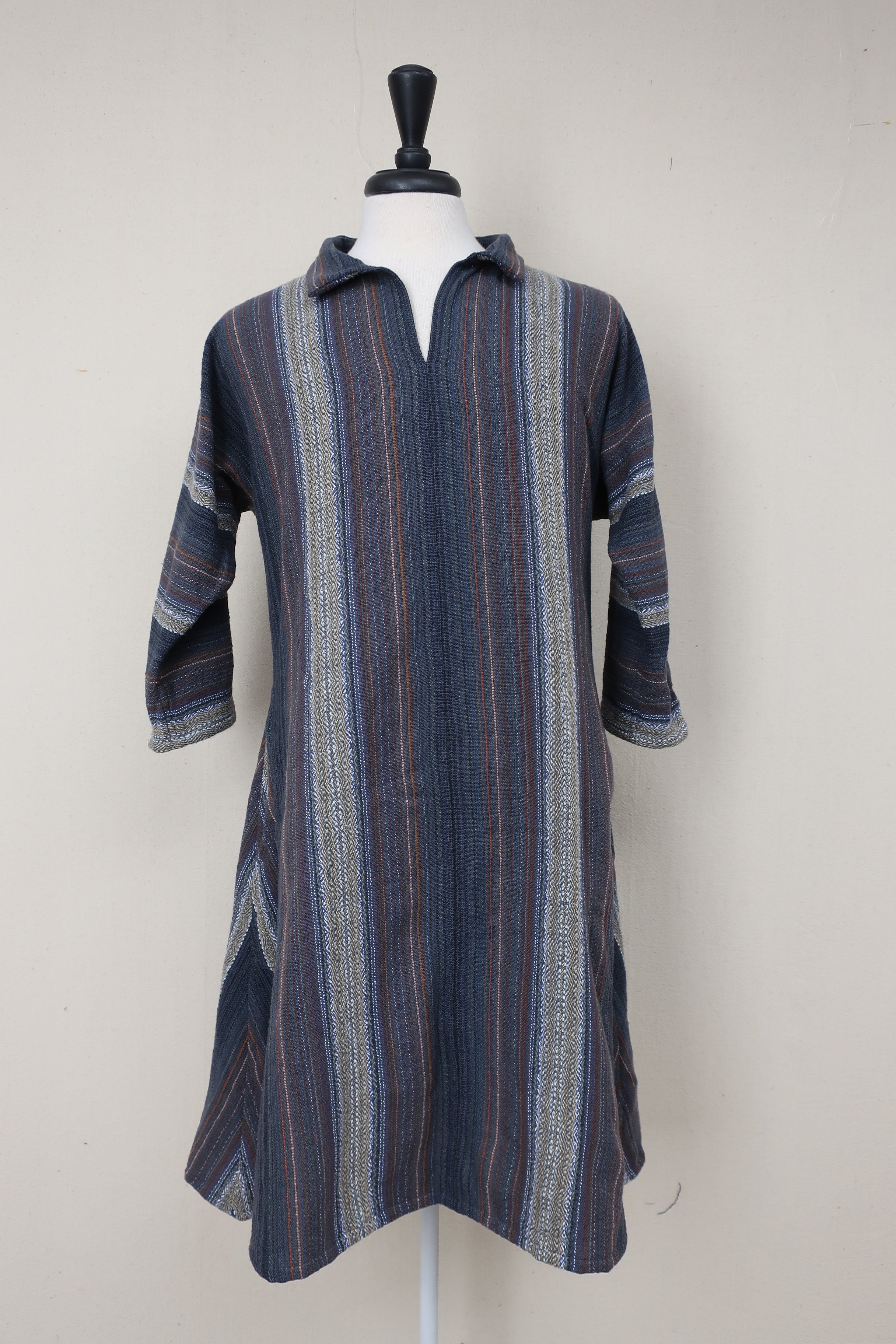 Agate Collared Tunic | Greentree Weaving Online Shop
